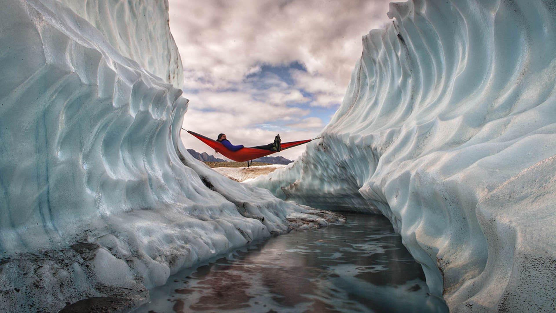 Yoga in Strange Places: Stretching on an Alaskan Glacier (PHOTOS) | The ...