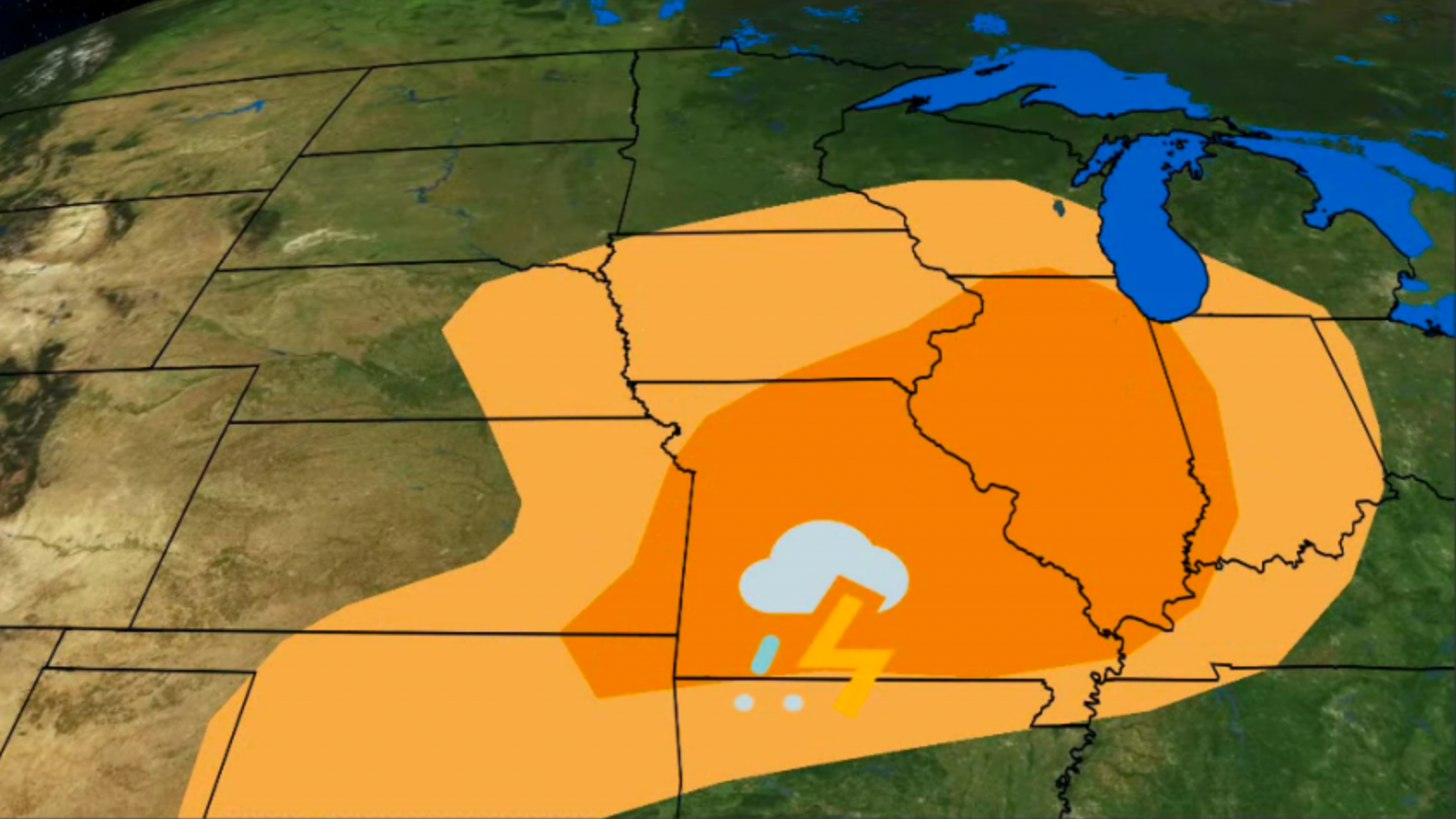 Severe Storms, Heavy Rain For Midwest Thursday - Videos from The ...
