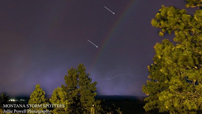 Photographer Captures Moonbow During Montana Thunderstorm | The Weather ...