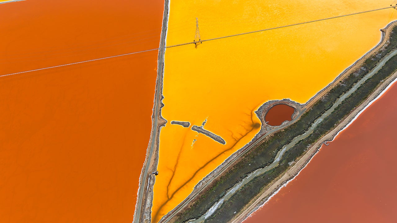 The Bright Colors of Northern California's Salt Flats (PHOTOS) | The ...