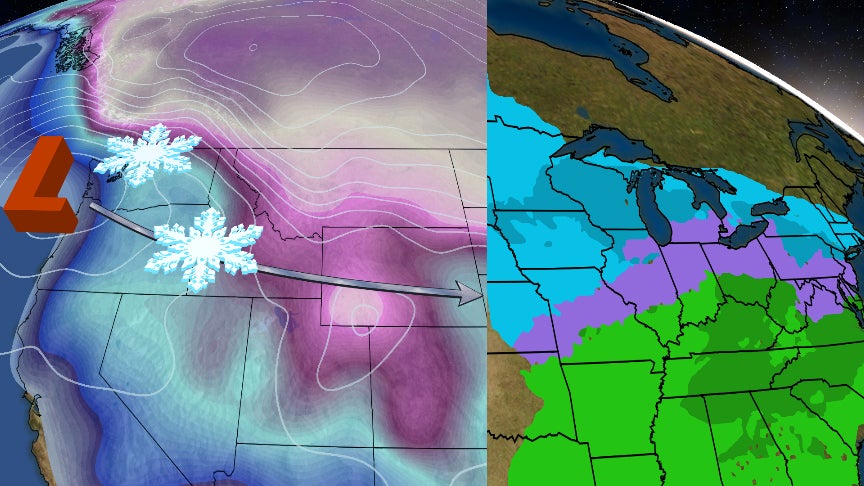 More Pacific Northwest Snow Ahead, Including Seattle and Portland ...