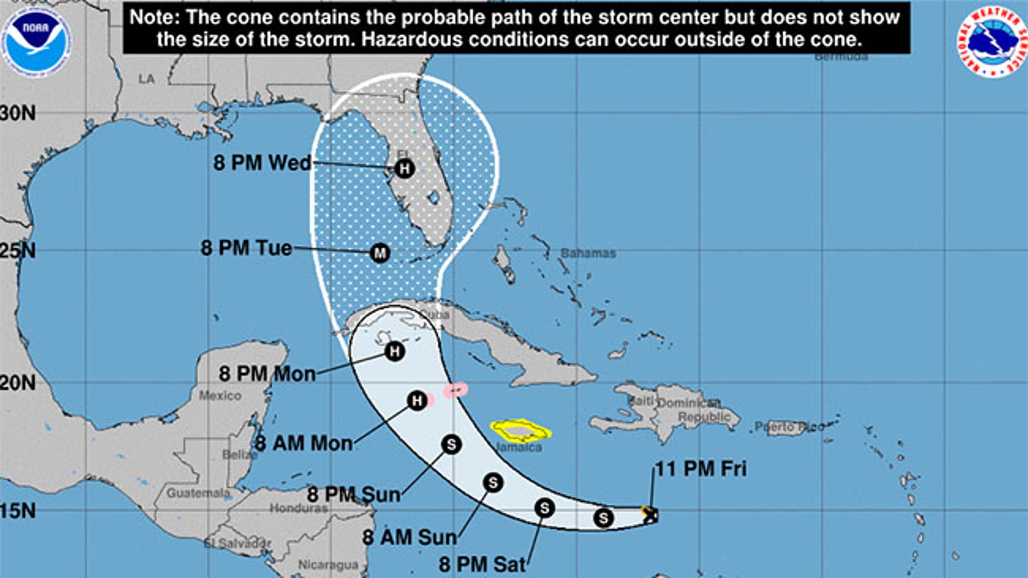 Forecast Cone Of Uncertainty: Facts And Myths | Weather.com