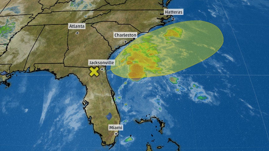 Tropical Disturbance Near Florida, Southeast Coast Unlikely to Develop ...
