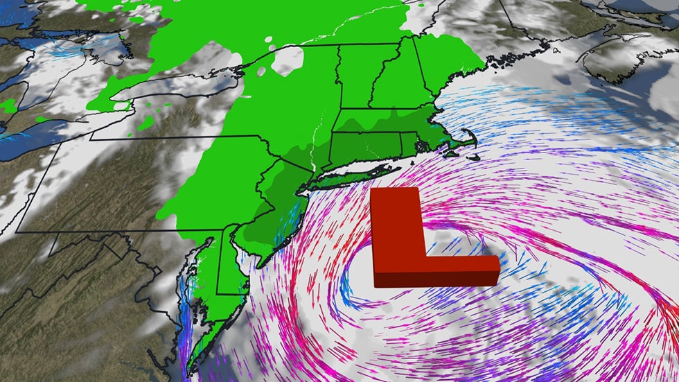 A Mother's Day Weekend Nor'easter Soaks the Northeast; Wet Snow ...