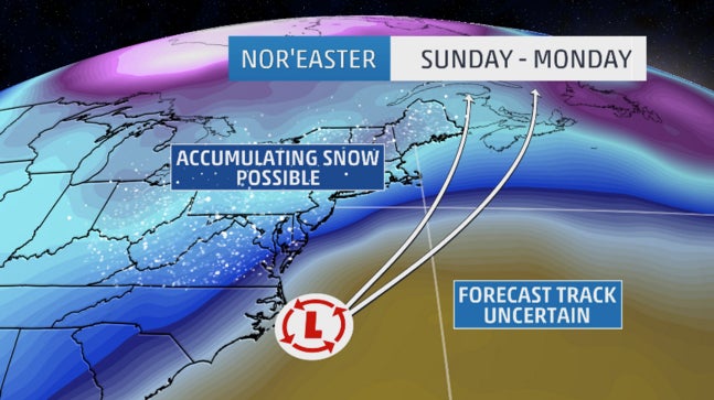 Nor'easter to Bring Snow to New England, Mid-Atlantic States as Spring ...