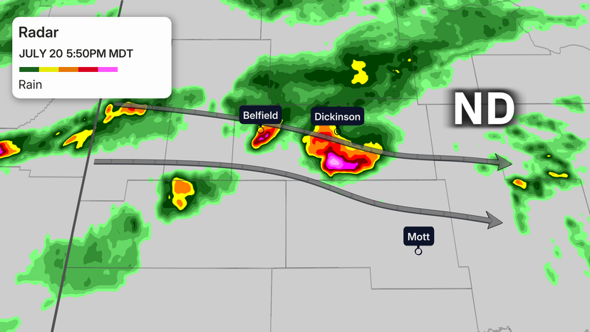 Hailstorm Leaves 40+ Mile Long Scar In North Dakota | Weather.com