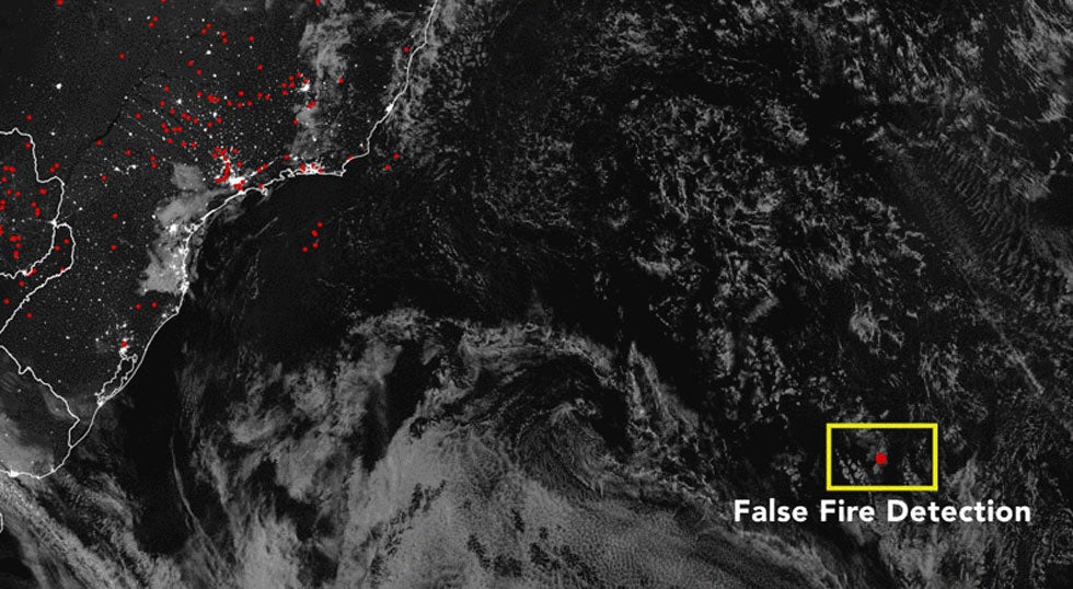 A Fire in the Middle of the Atlantic Ocean? Not Exactly, NASA Says ...
