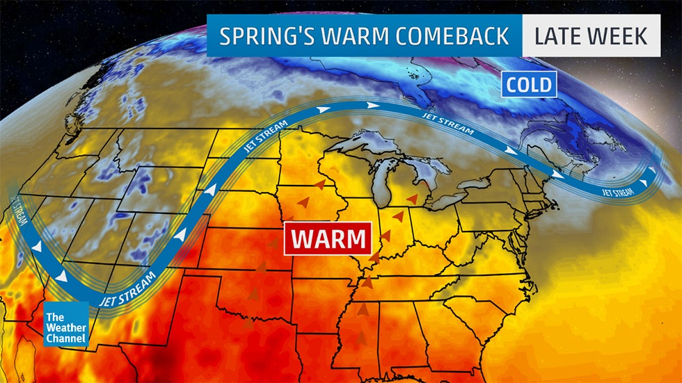 Pattern Change to Bring Warmer Conditions to Plains, Midwest and ...
