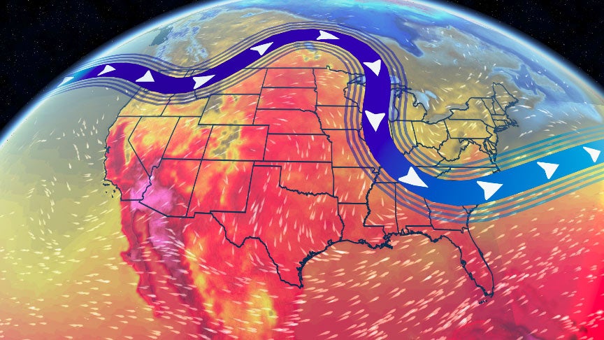 Three Big Weather Changes: 100s in the Southwest, Break From Southern ...