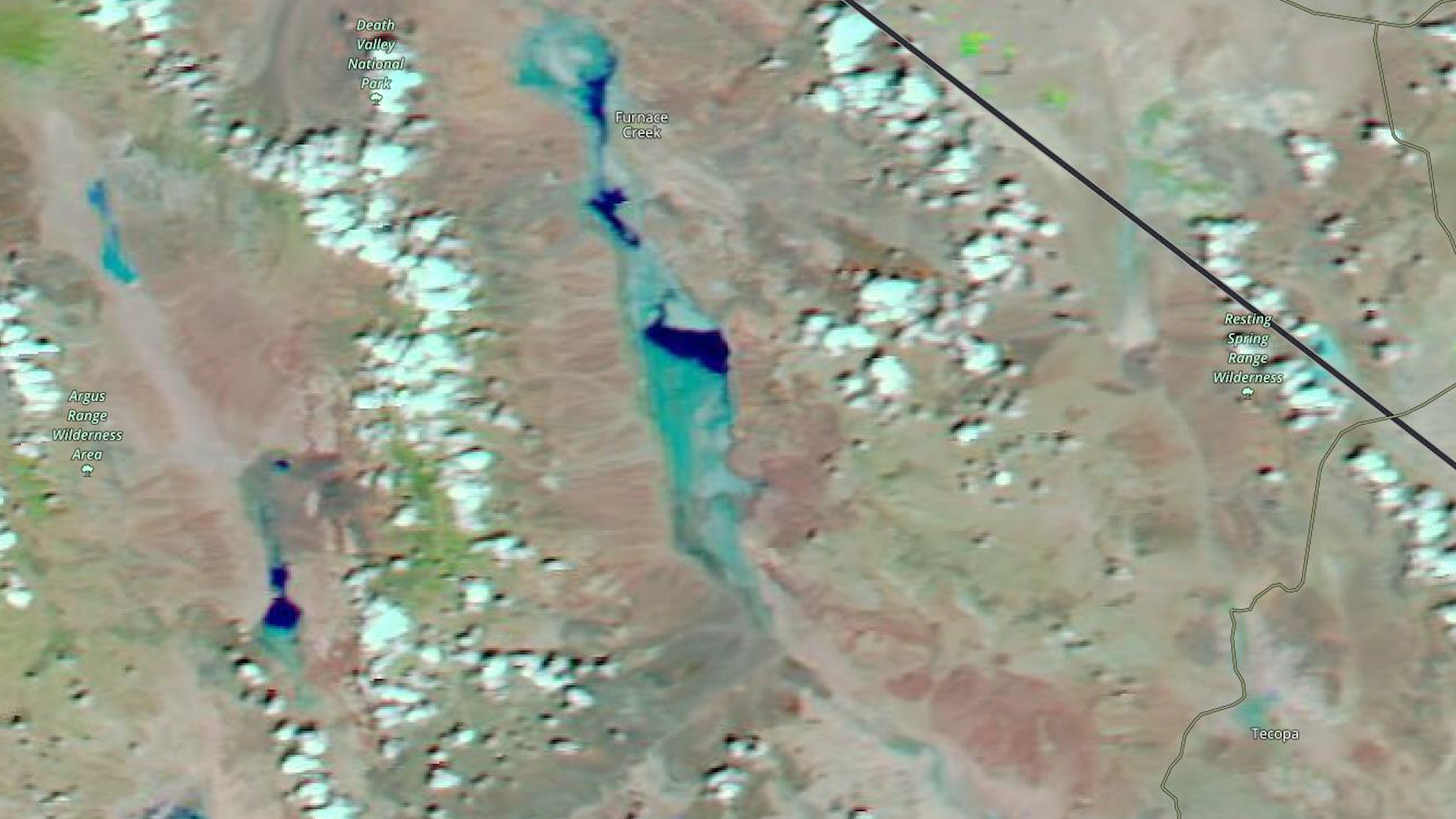 Death Valley Flooding Before And After - Videos from The Weather Channel