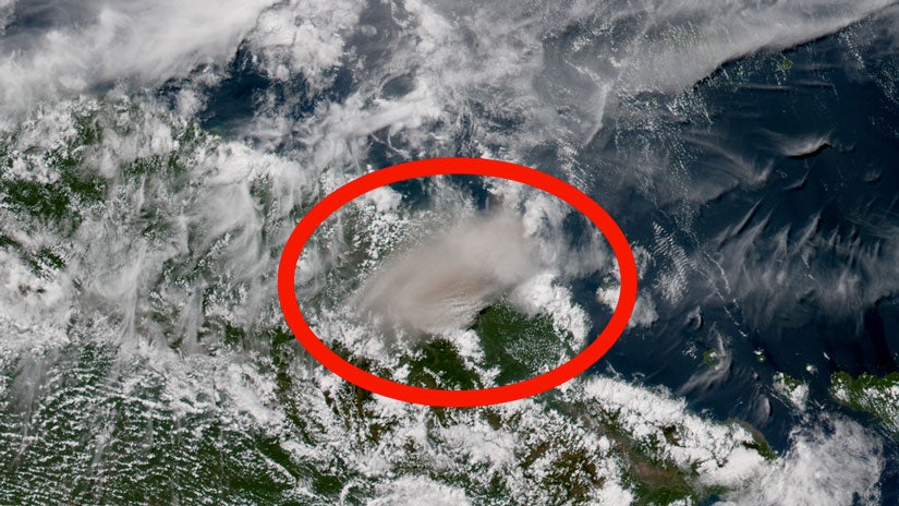 Manam Volcano Erupts, Creates Huge Ash Cloud Over Papua New Guinea ...