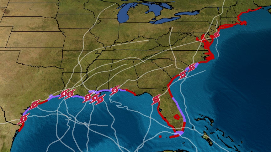 2020 Joins List of 10 Most Extreme Atlantic Hurricane Seasons in ...