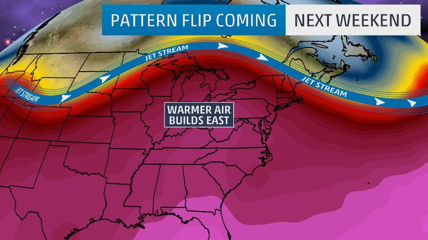 East Weather Pattern Flip Finally on the Horizon; Warmer, Drier ...