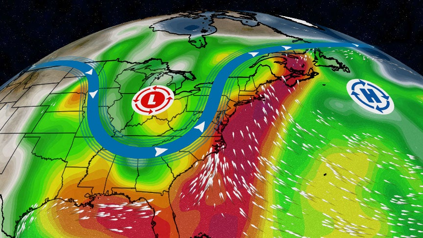 Heavy Rain, Flood Threat Returns to the East, Lasting Through Next Week ...