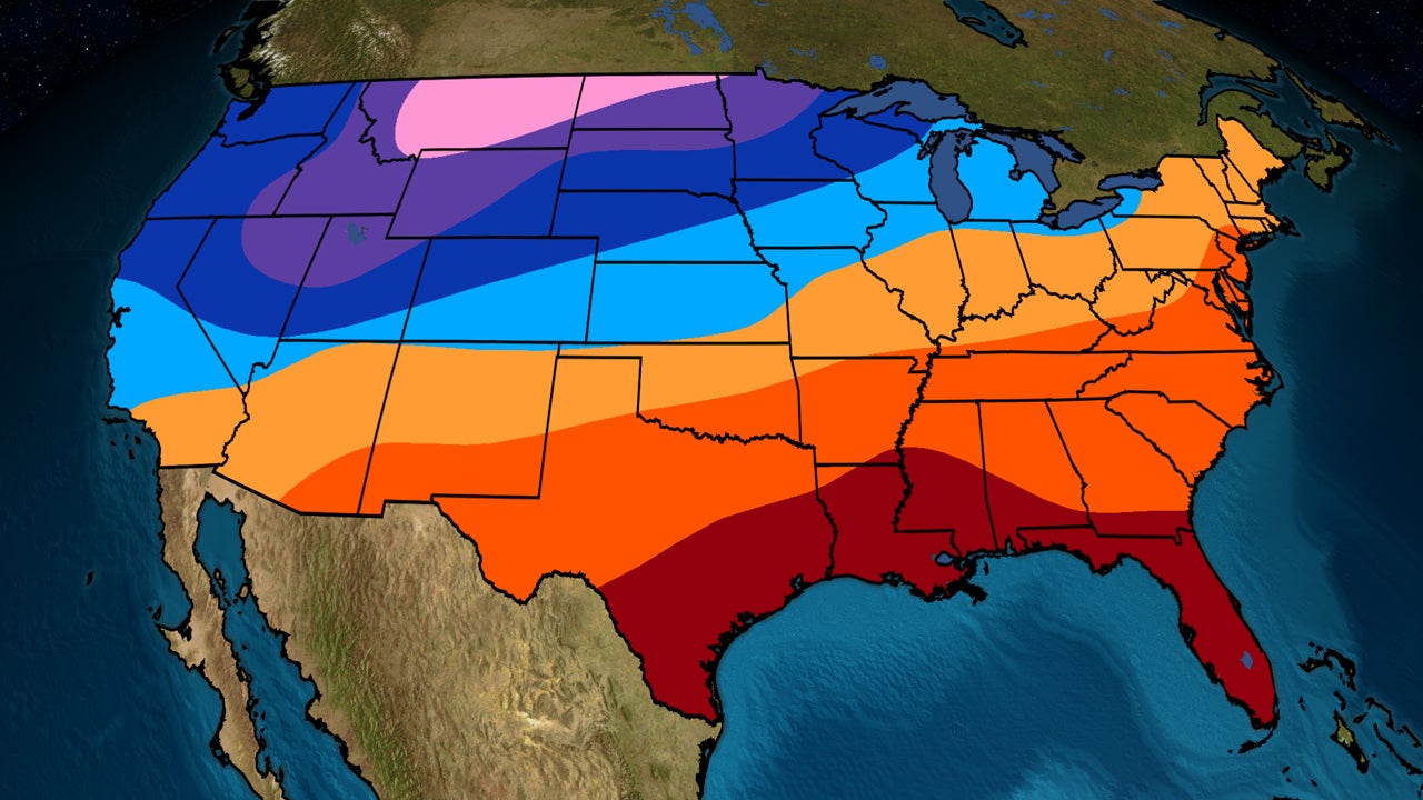 April Temperature Outlook Features Cold North Warm South Contrast April Temperature Outlook Features Cold North Warm South Contrast