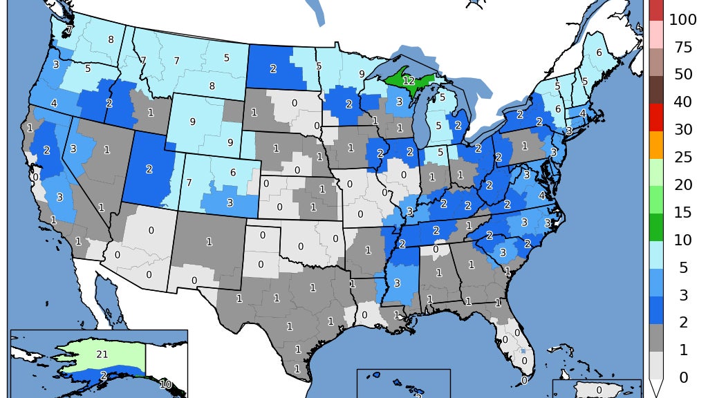 Some Southern National Weather Service Offices Have Issued More Winter ...