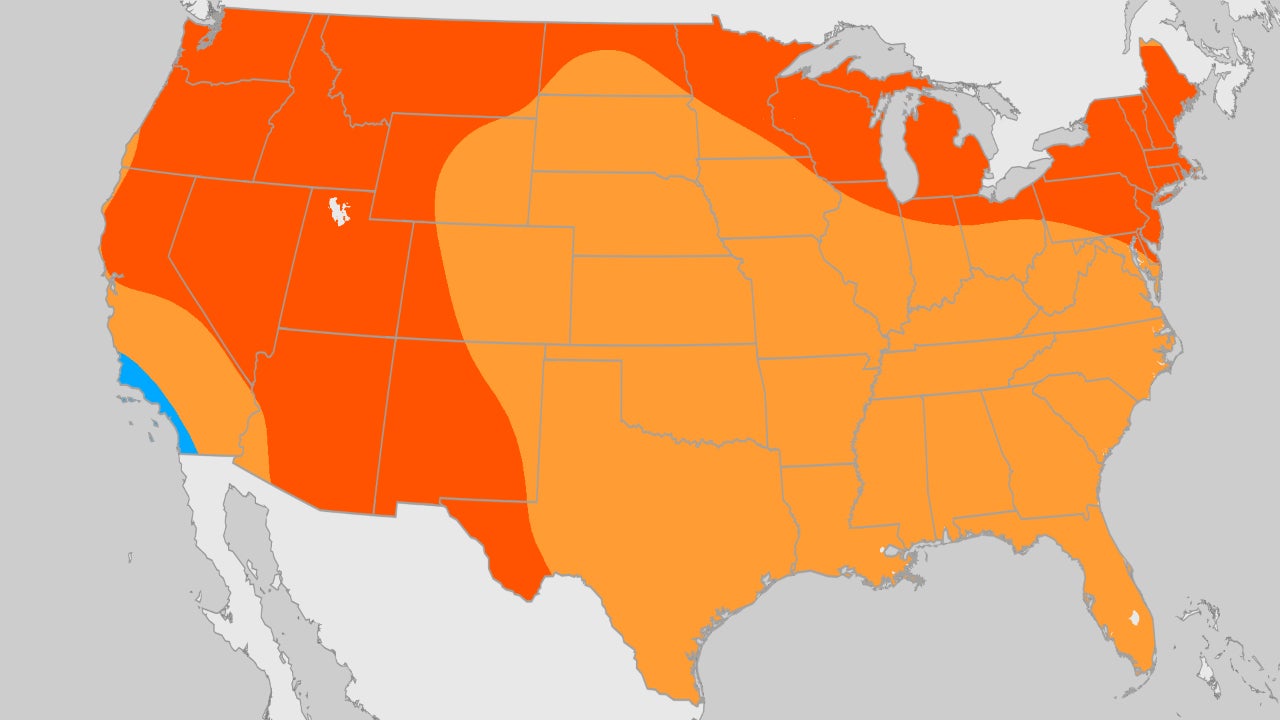 June Temperature Forecast: Hotter-Than-Average In Northeast, Great ...