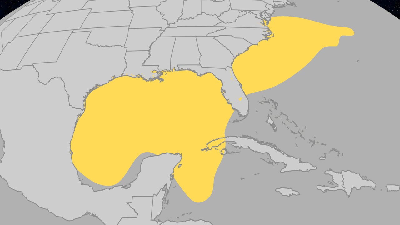 Where June Tropical Storms, Hurricanes Typically Form In The Atlantic ...