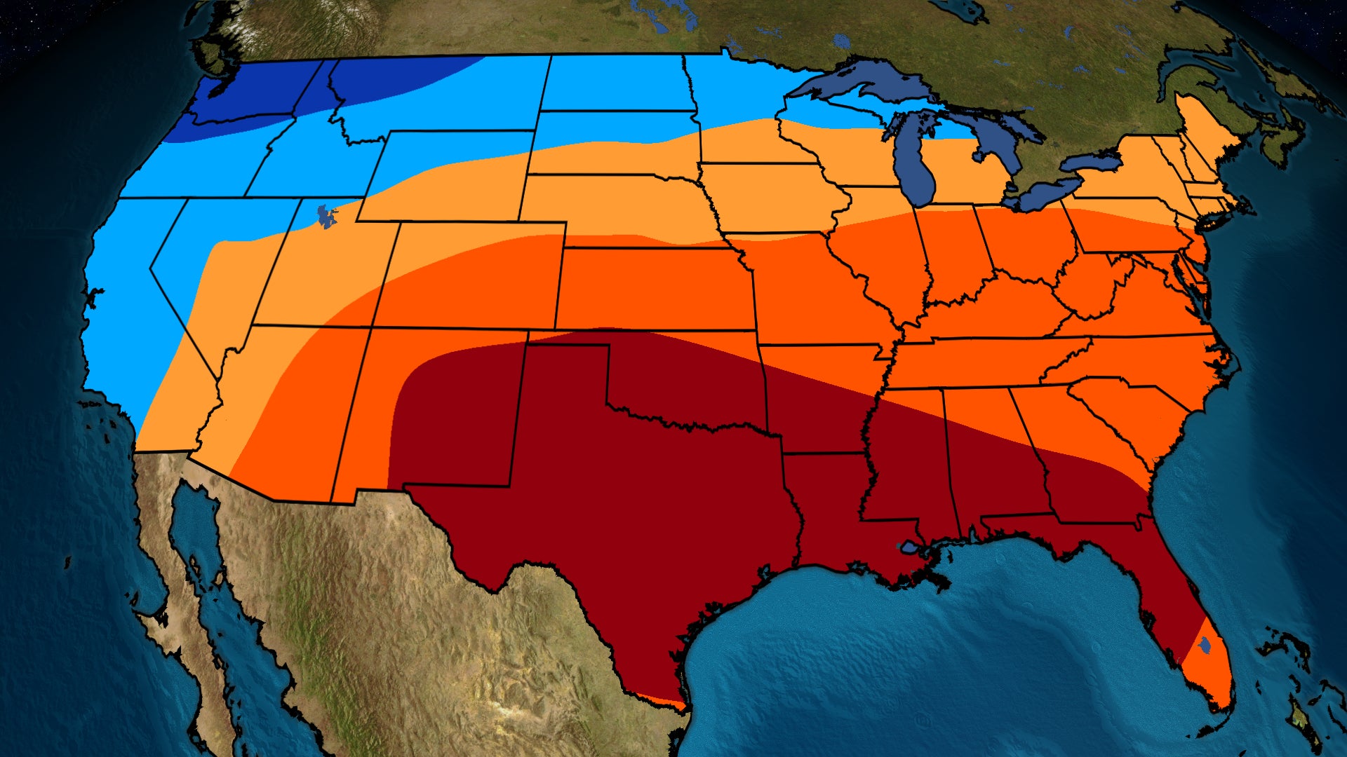U S Early Spring Temperature Outlook Warmer Than Average For Many U S Early Spring Temperature Outlook Warmer Than Average For Many