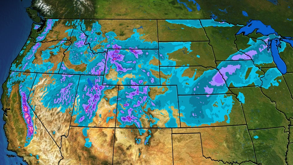 Winter Storm Nyla Brought Wind-Driven Snow To Plains, Upper Midwest, Including Blizzard ...
