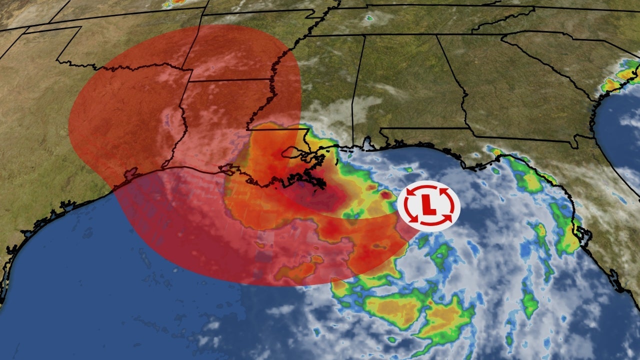 Potential Tropical Storm Barry to Impact Gulf Coast With Severe ...