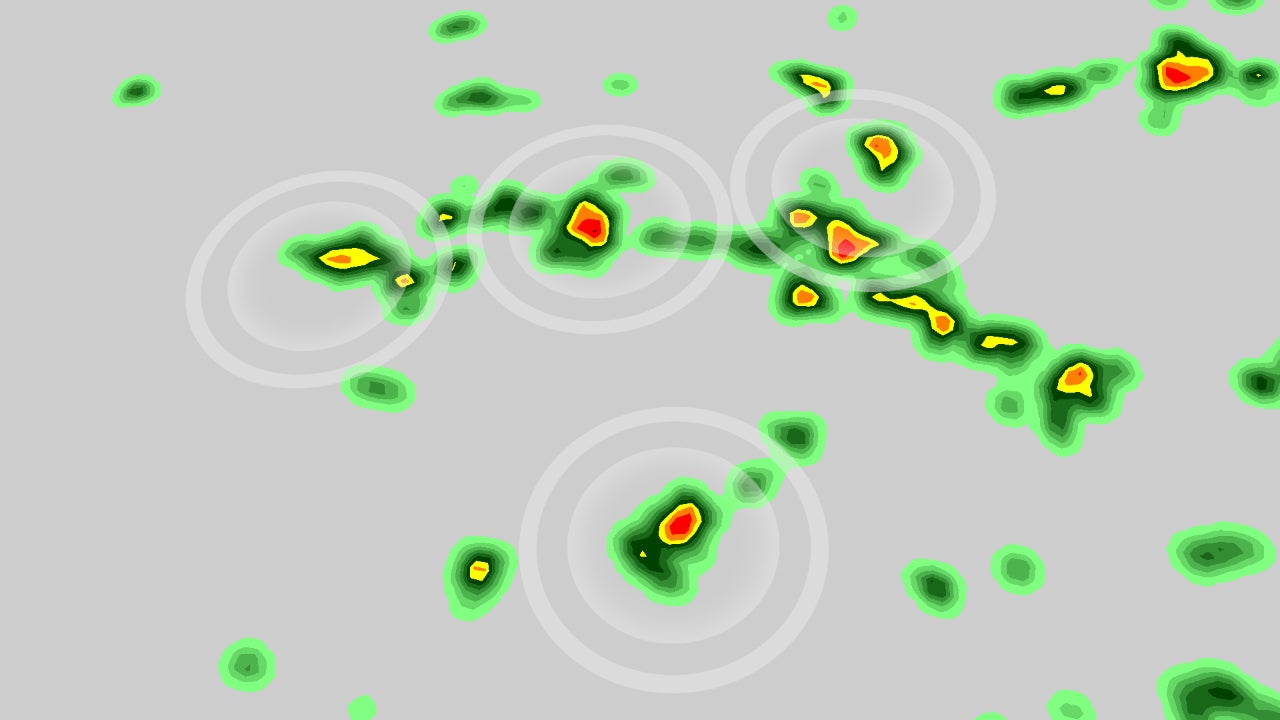 How 'Pulse Thunderstorms' Can Bringing A Drenching To Some As Others ...