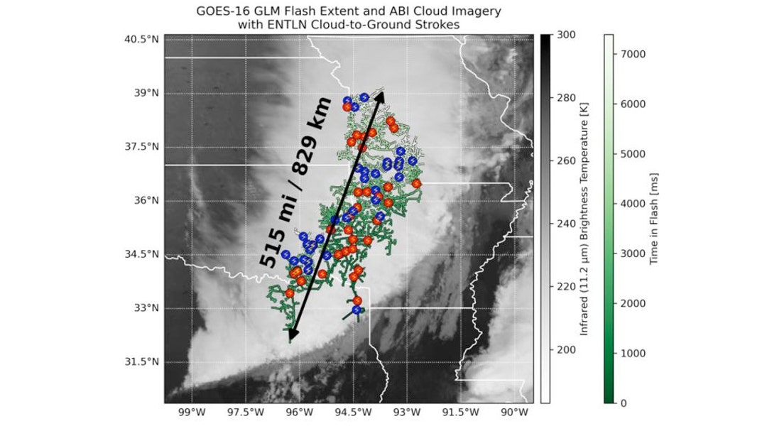New World Record-Longest 'Megaflash' Lightning Confirmed Over Great ...