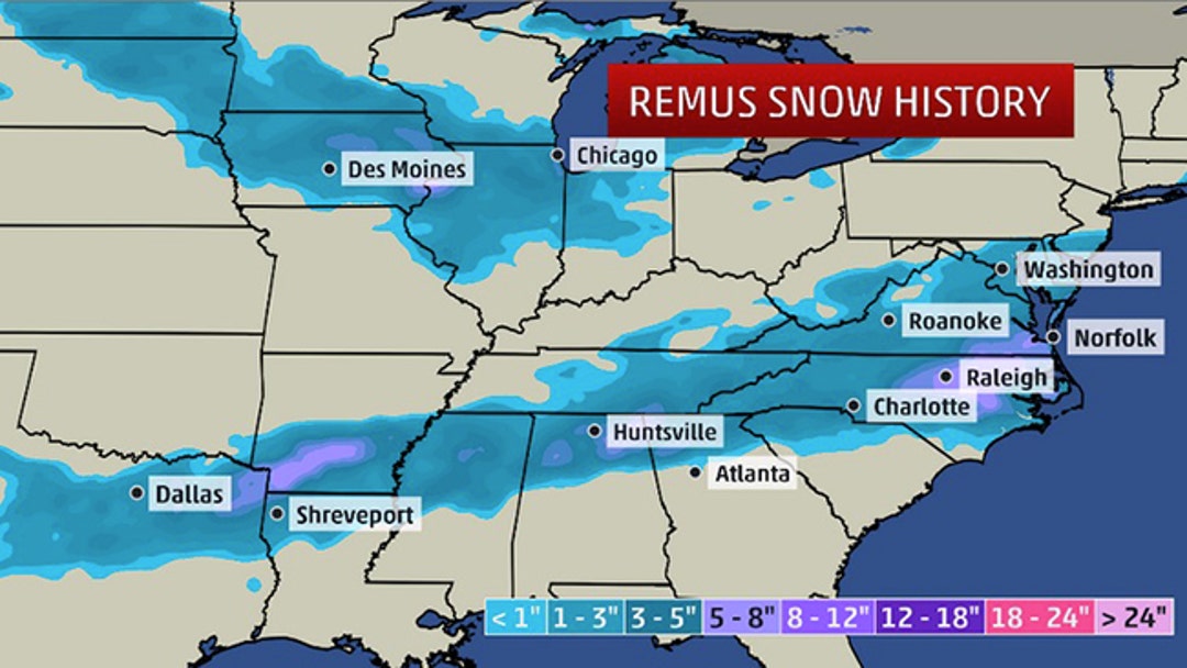Winter Storm Remus: One of Heaviest Snowstorms on Record in Parts of ...