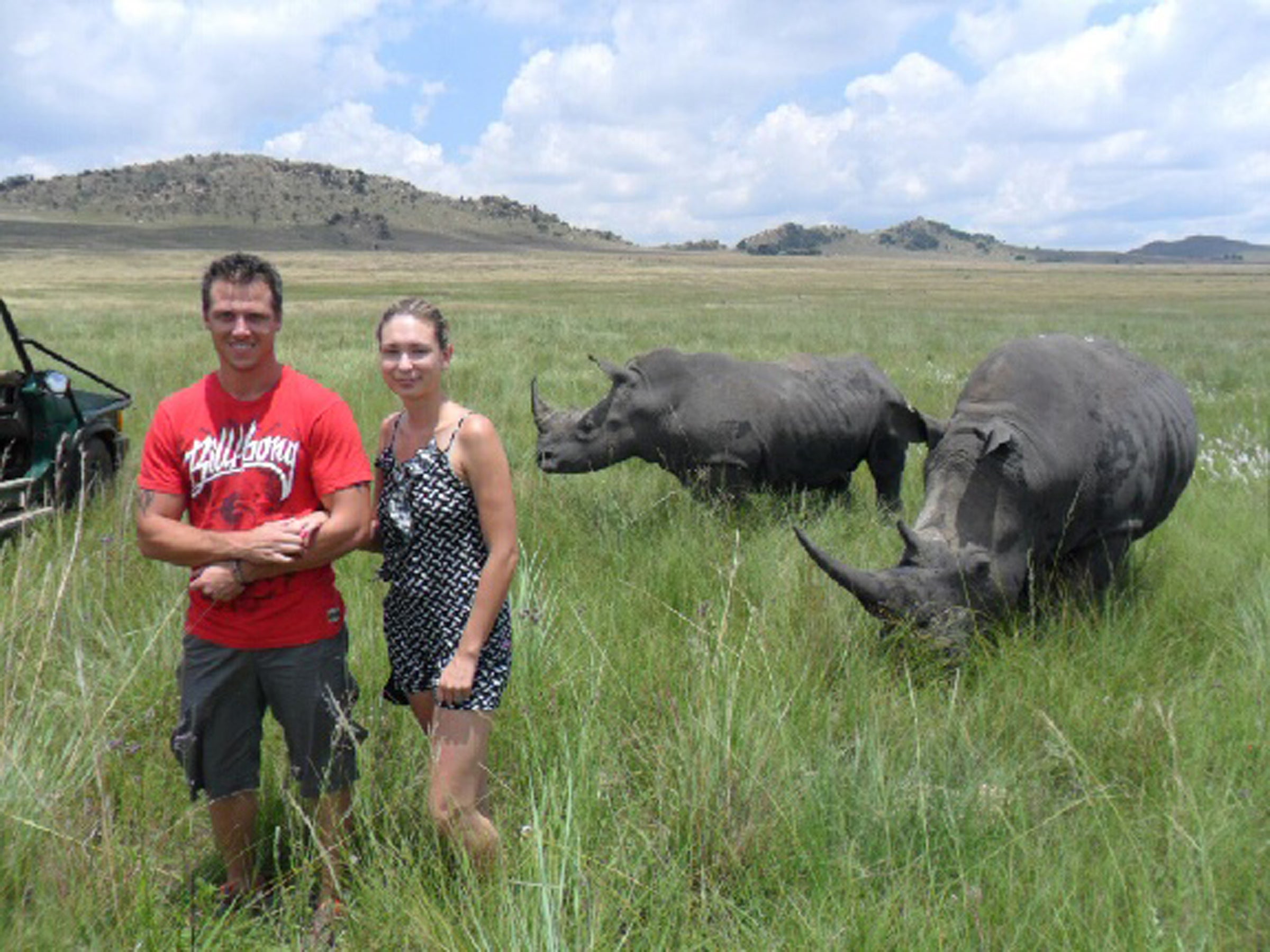 Husband Talks About Rhino Attack | Weather.com