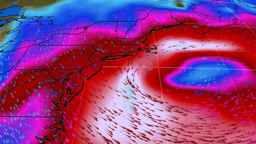 Potentially Record-Breaking High Tide Approaches New England Coast as ...