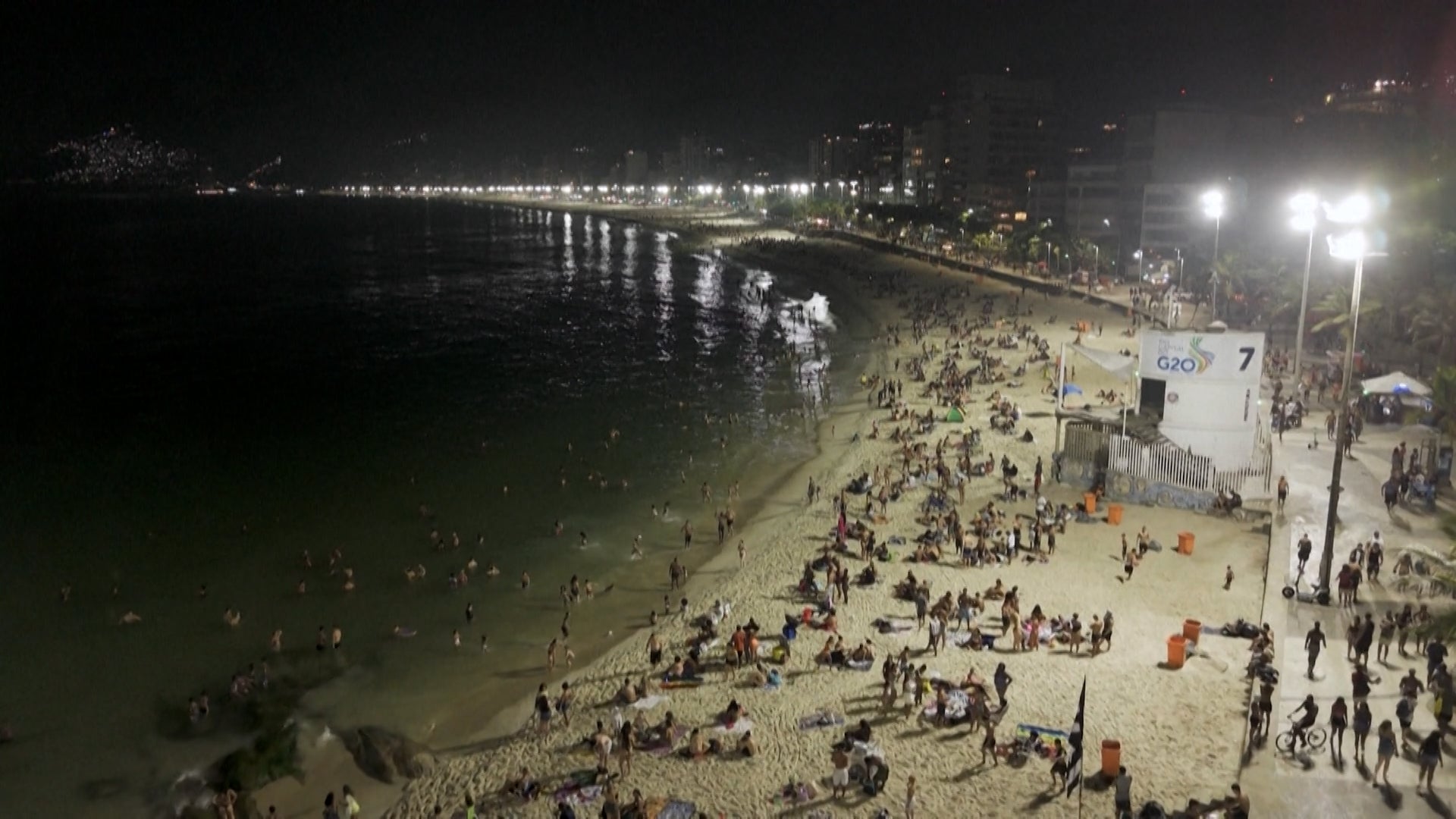 Rio Beach Crowded Mass Robberies Erupt On Rio Beaches | The Seattle