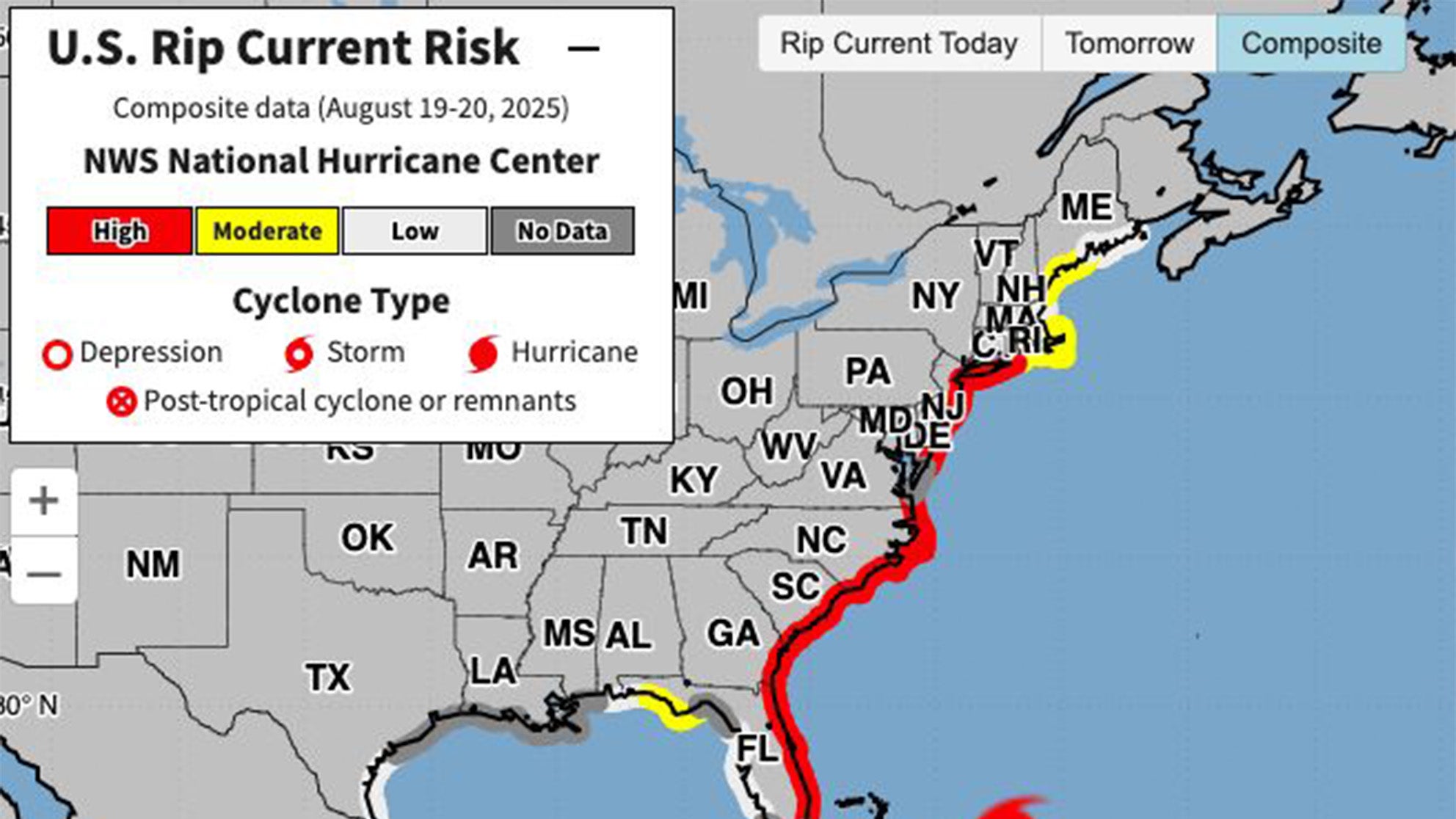 Weather Updates, August 19: Tracking Hurricane Erin's Threats (And More ...