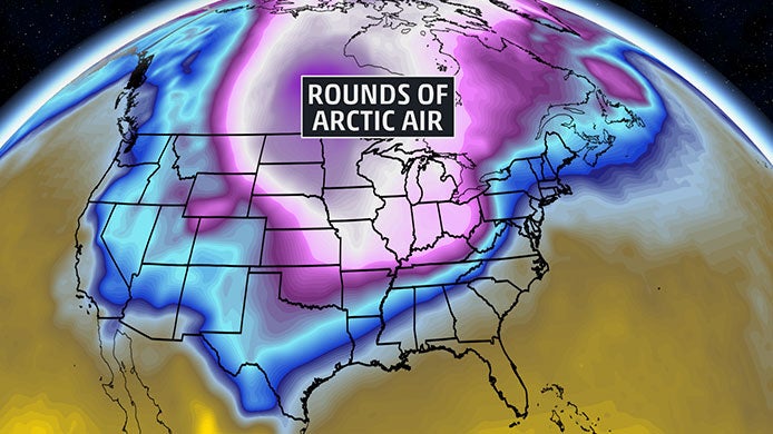 Coldest Outbreak in At Least Two Years Possible Next Week Following ...