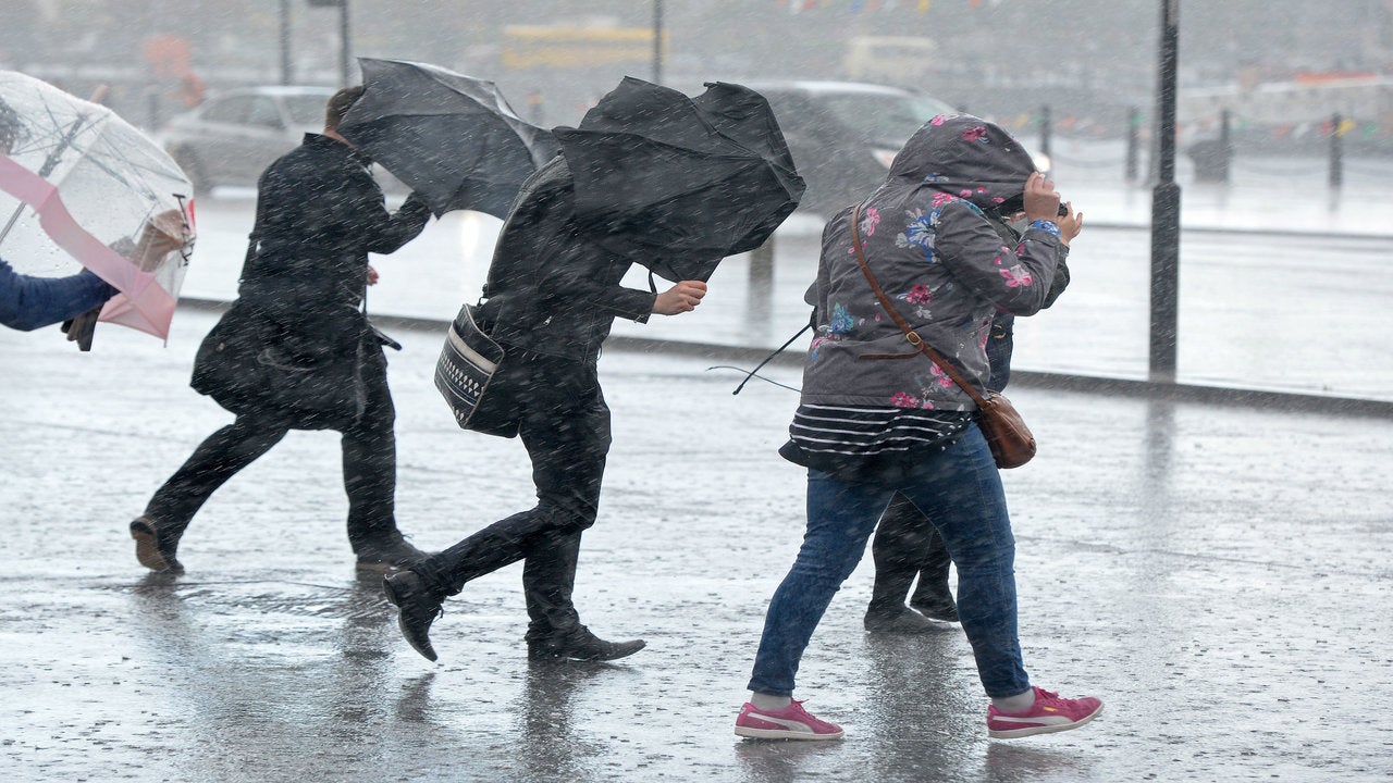 Heavy rain and thunder to batter Britain as country faces week of ...