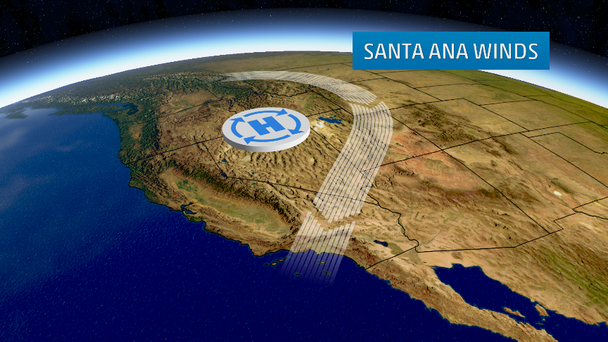 Santa Ana Winds in Southern California (RECAP) | The Weather Channel