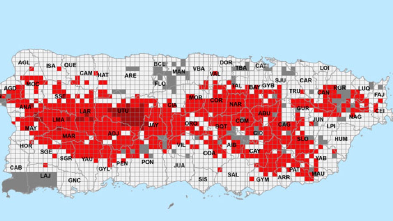 New USGS Map Shows Where Hurricane Maria Triggered Landslides on Puerto ...