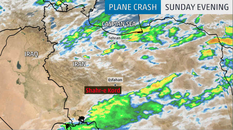 Turkish Plane Crash Kills 11 in Iran; Heavy Rainfall Reported | The ...