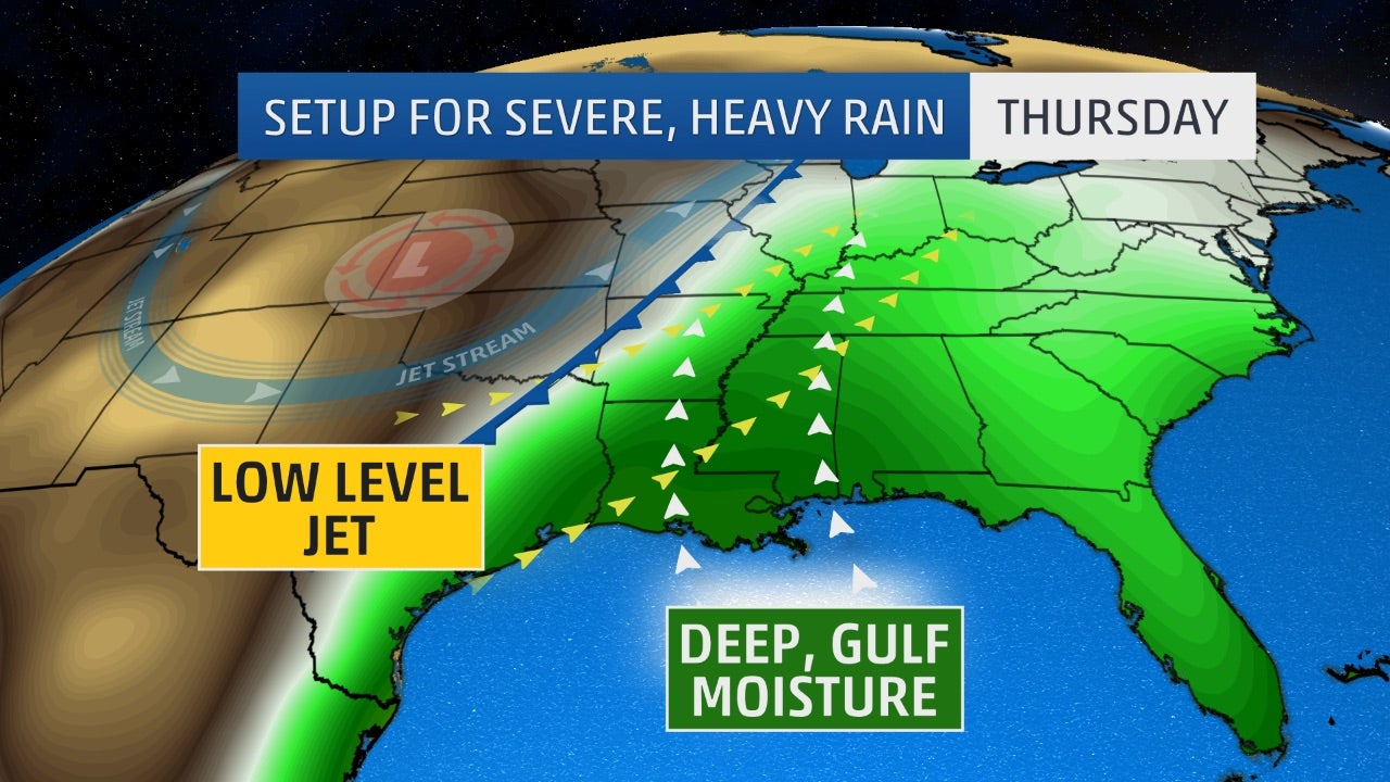Tornado Watch Issued as Severe Storms, Including Possible Tornadoes, Threaten South and Ohio ...