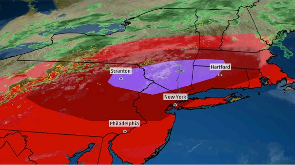 Widespread Damaging Wind Gusts Target the Northeast Tuesday After ...