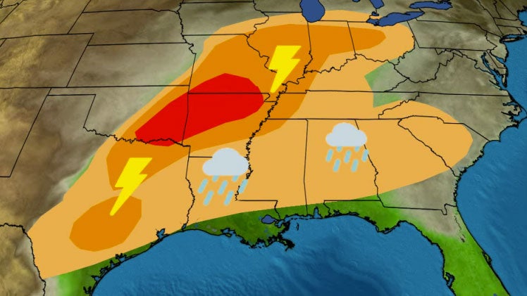 Severe Weather Could Bring Softball Sized Hail - Videos from The ...