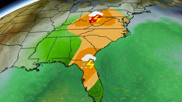 Severe Weather Threat Spreads Eastward Thursday | Weather.com