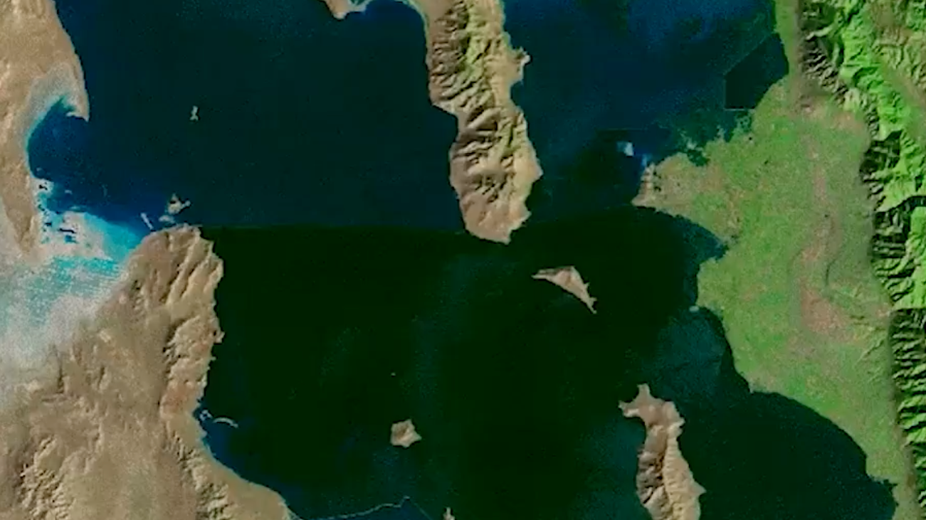 Satellite Time Lapse Shows Great Salt Lake Dropping To Historic Lows ...