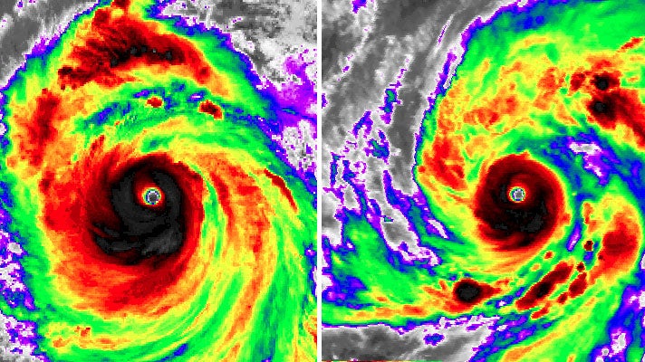 Walaka and Kong-rey Become First Simultaneous Category 5 Storms in 13 ...