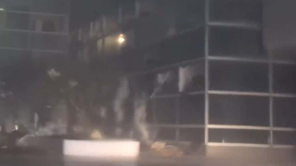 Laura Rips Building to Shreds in Louisiana - Videos from The Weather ... Laura Rips Building to Shreds in Louisiana - Videos from The Weather ...