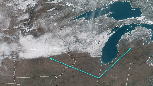 Good Riddance, Winter! Satellite Imagery Reveals Mid-April Snow Cover ...