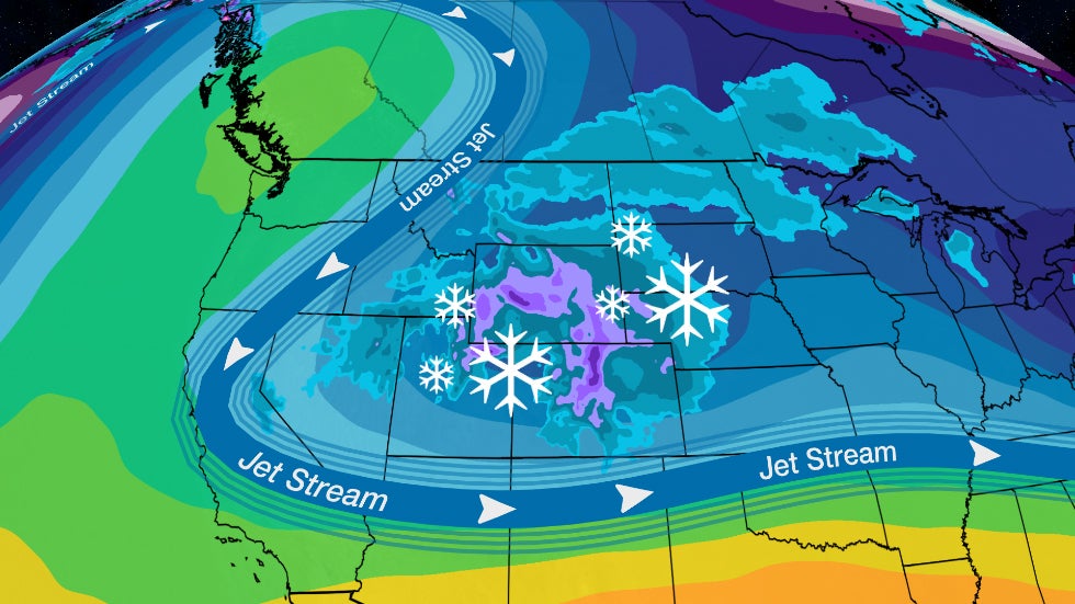 Colder Pattern This Week in Plains, Rockies Will Include Spring Snow ...