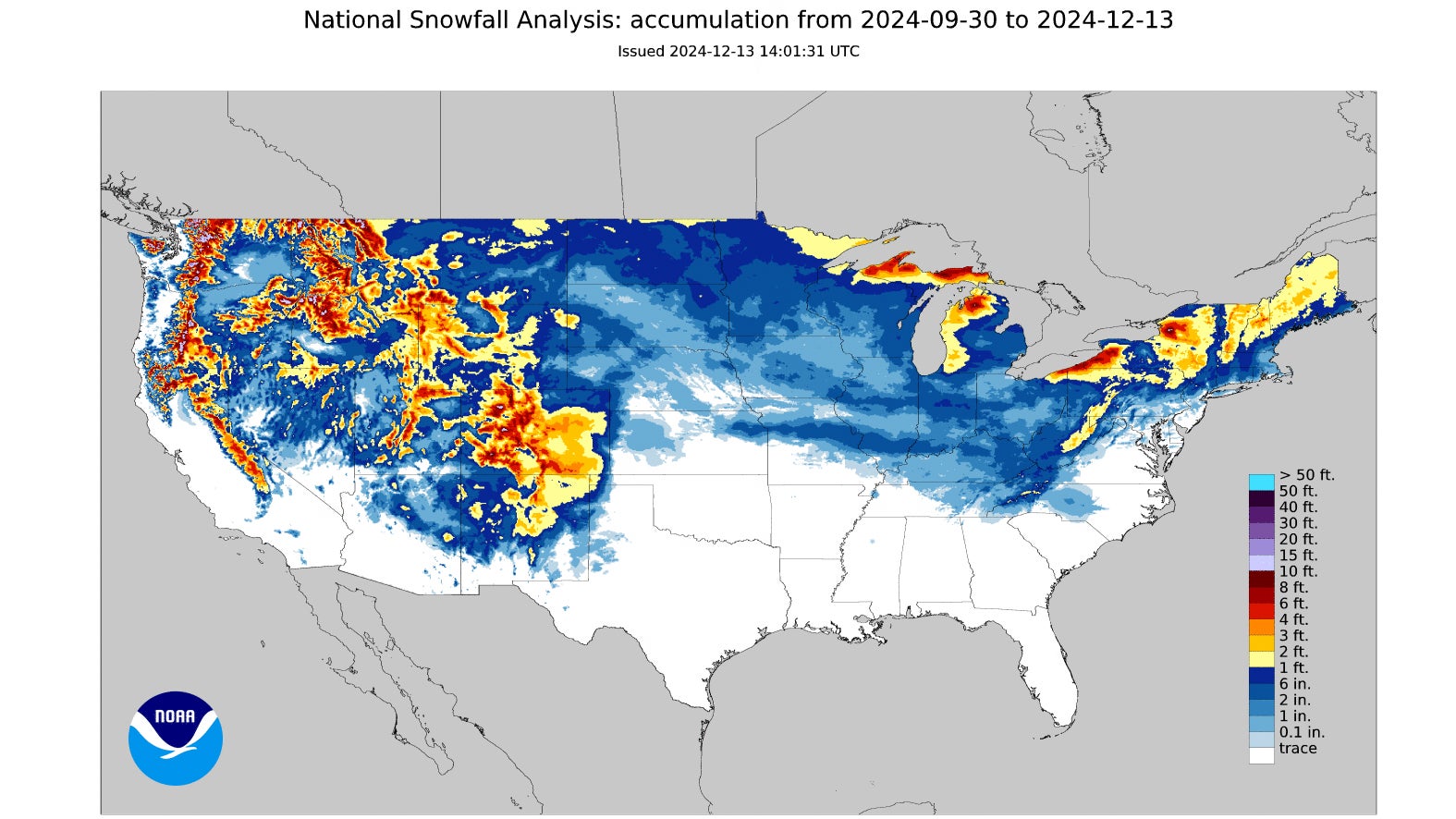 America's Snow Leaders, Laggards In East, Midwest, West | Weather.com