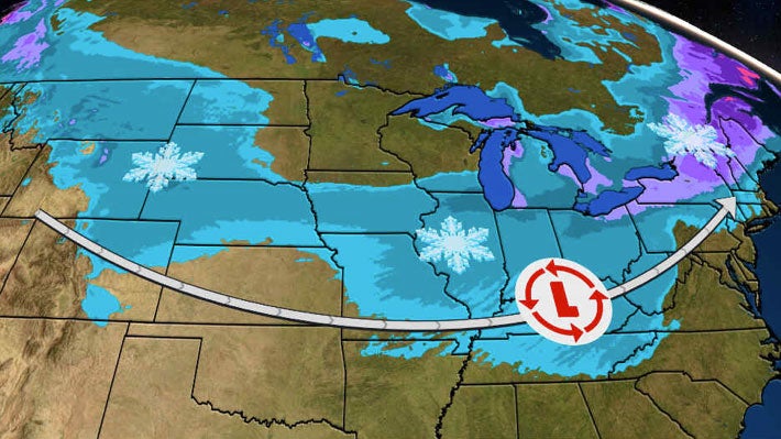 Widespread Snow from the Plains to the Northeast Could Fall as Far ...