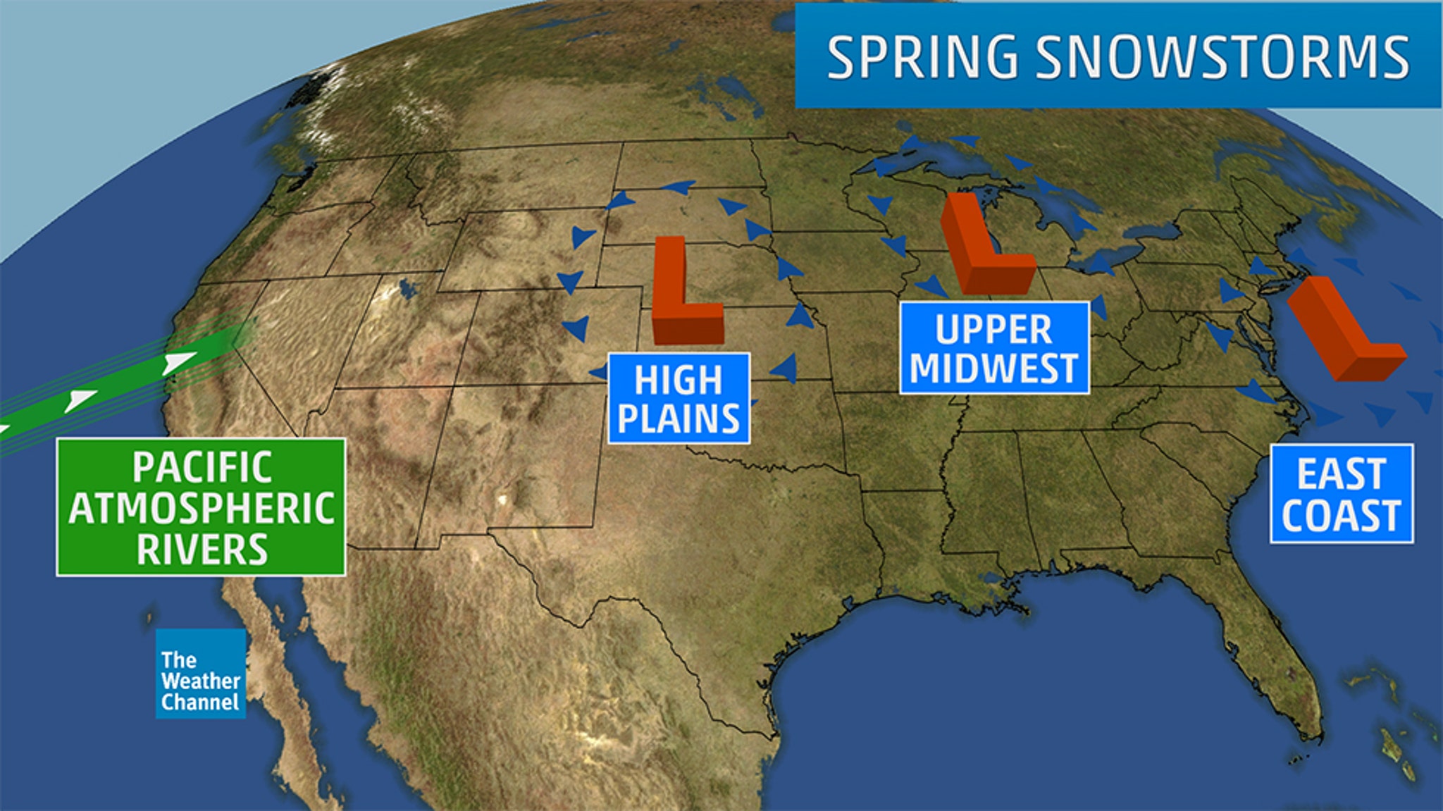 Where March and April Are the Snowiest | Weather.com