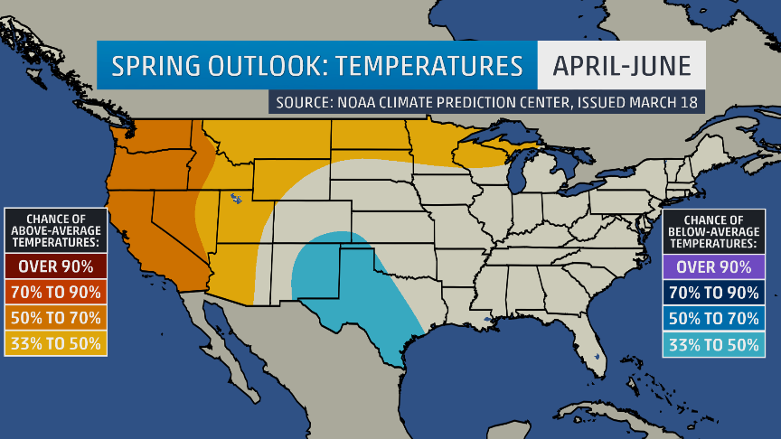 NOAA Spring Forecast: New England At Increased Risk For Floods, West ...